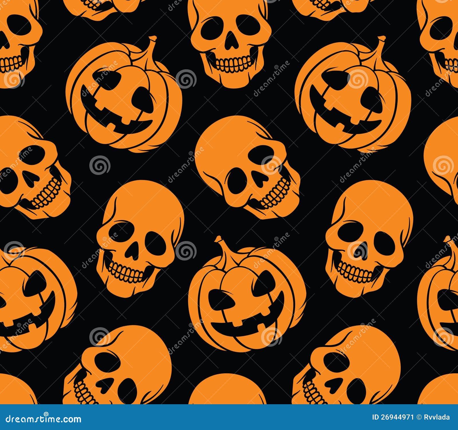 Halloween seamless stock vector. Illustration of abstract - 26944971