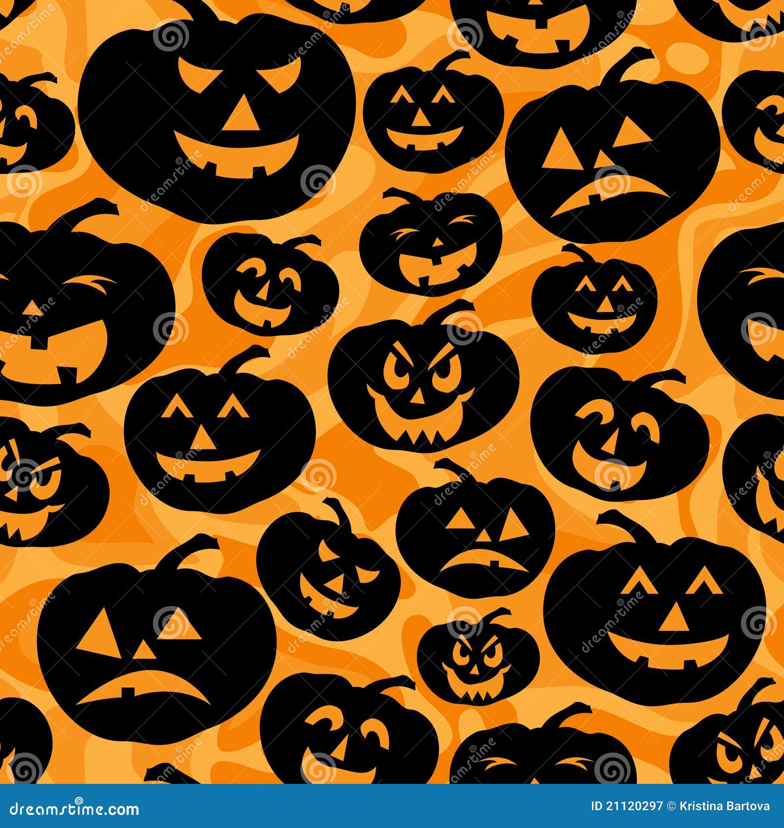 Halloween seamless pattern stock vector. Illustration of seamless ...