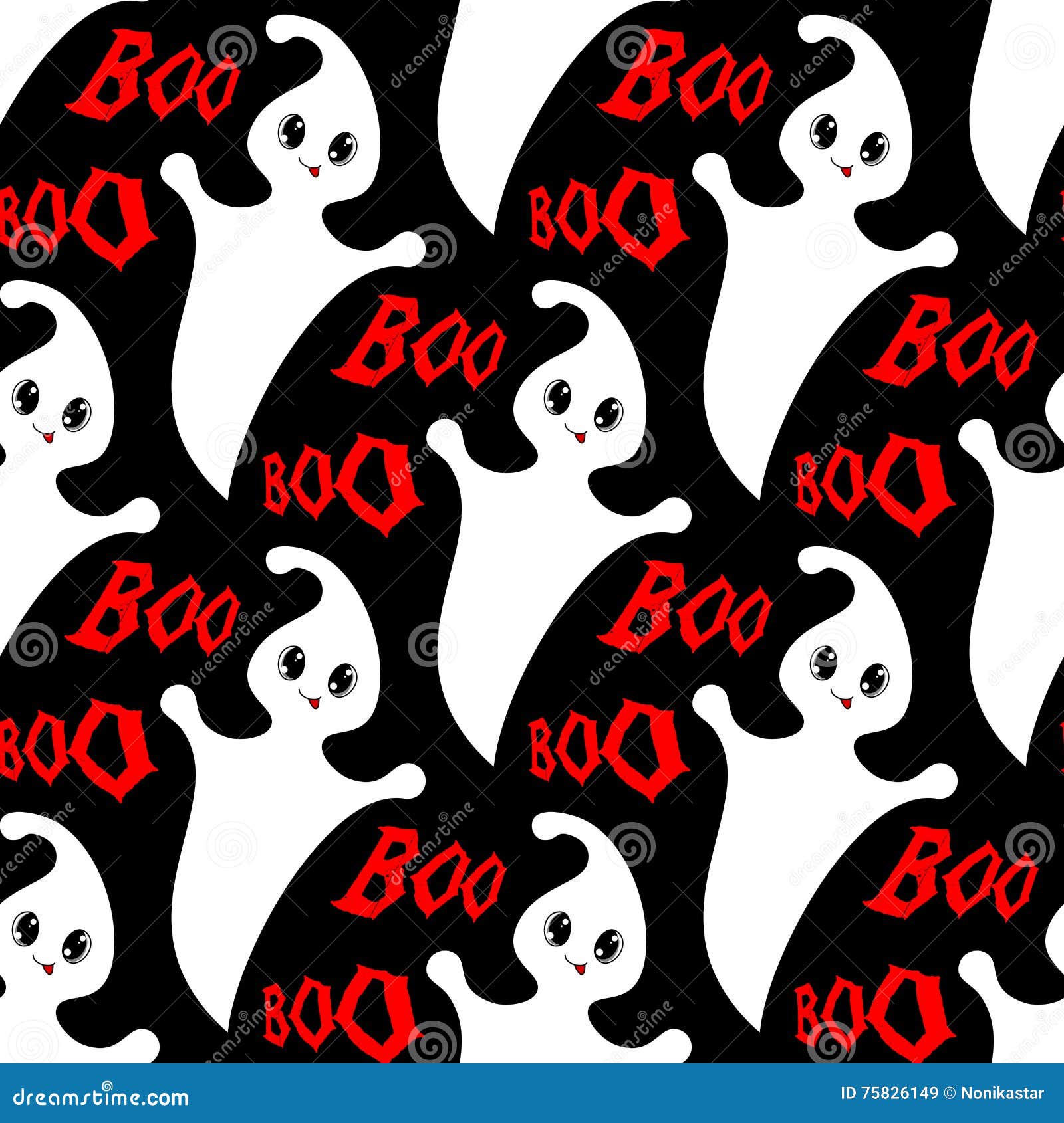 Horrific Seamless Pattern Of Female Eyes, Scary Abstract Background ...