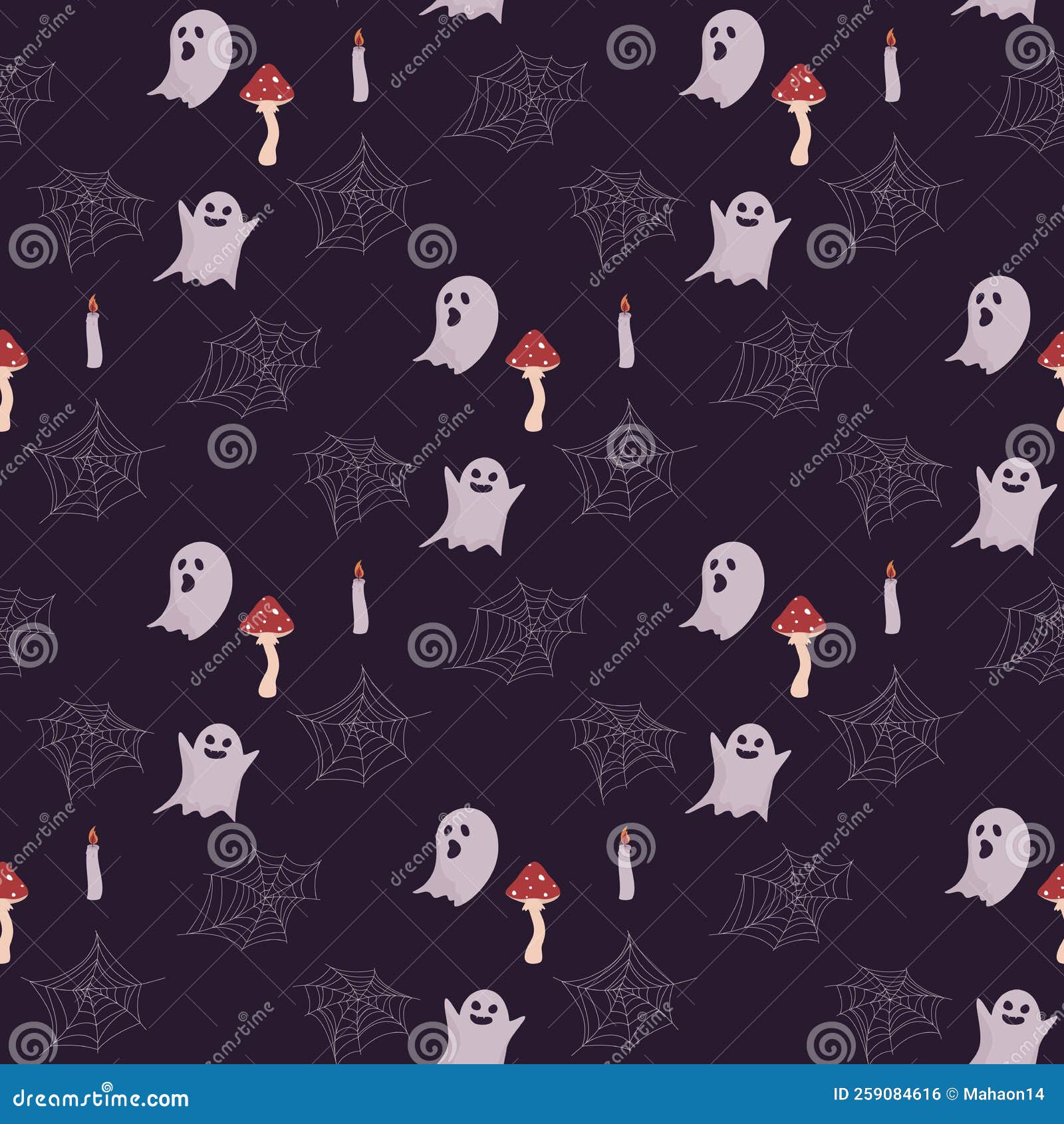 Halloween seamless pattern stock vector. Illustration of seamless ...