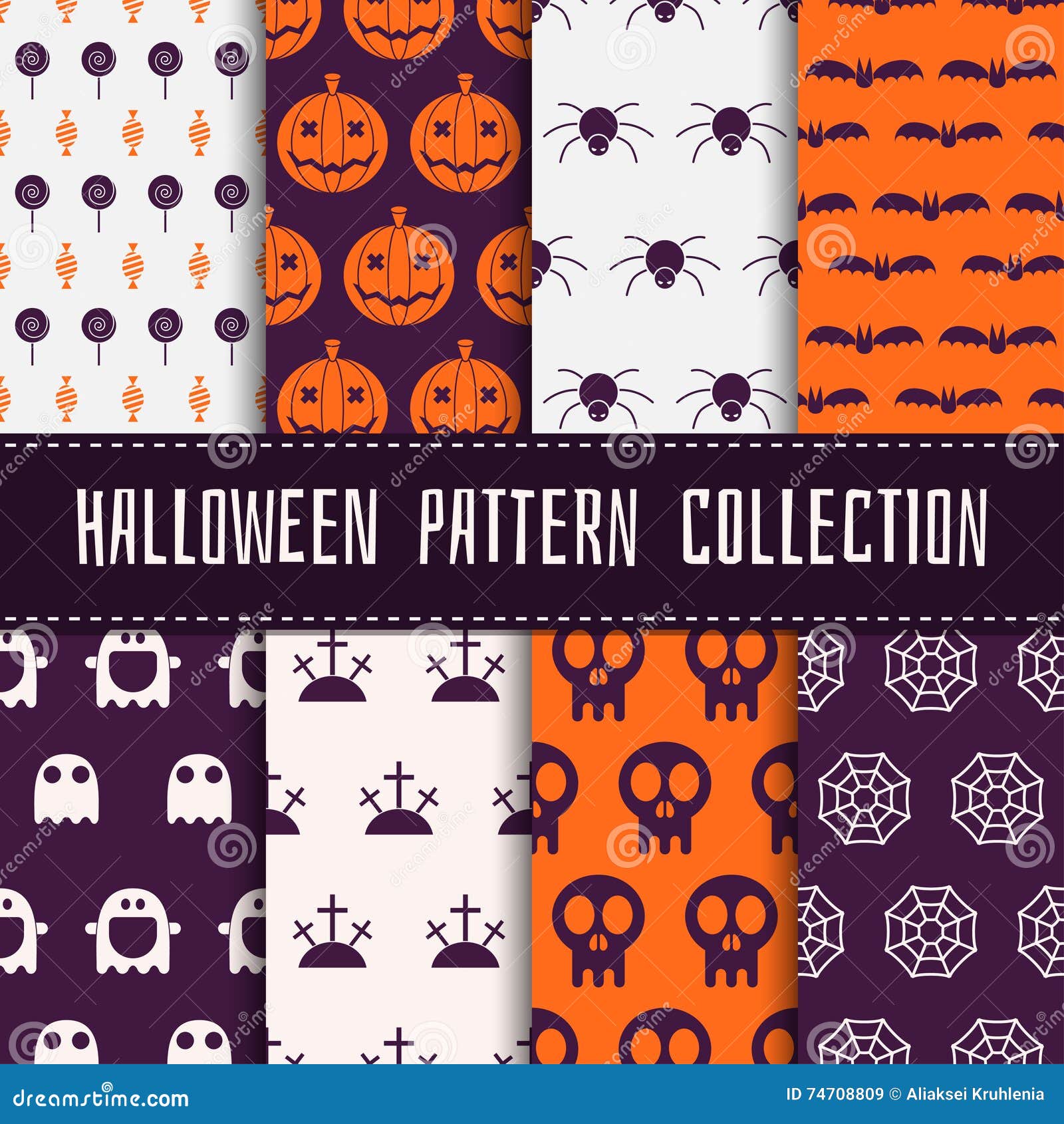Scary Pattern Set Stock Illustrations – 12,078 Scary Pattern Set Stock ...
