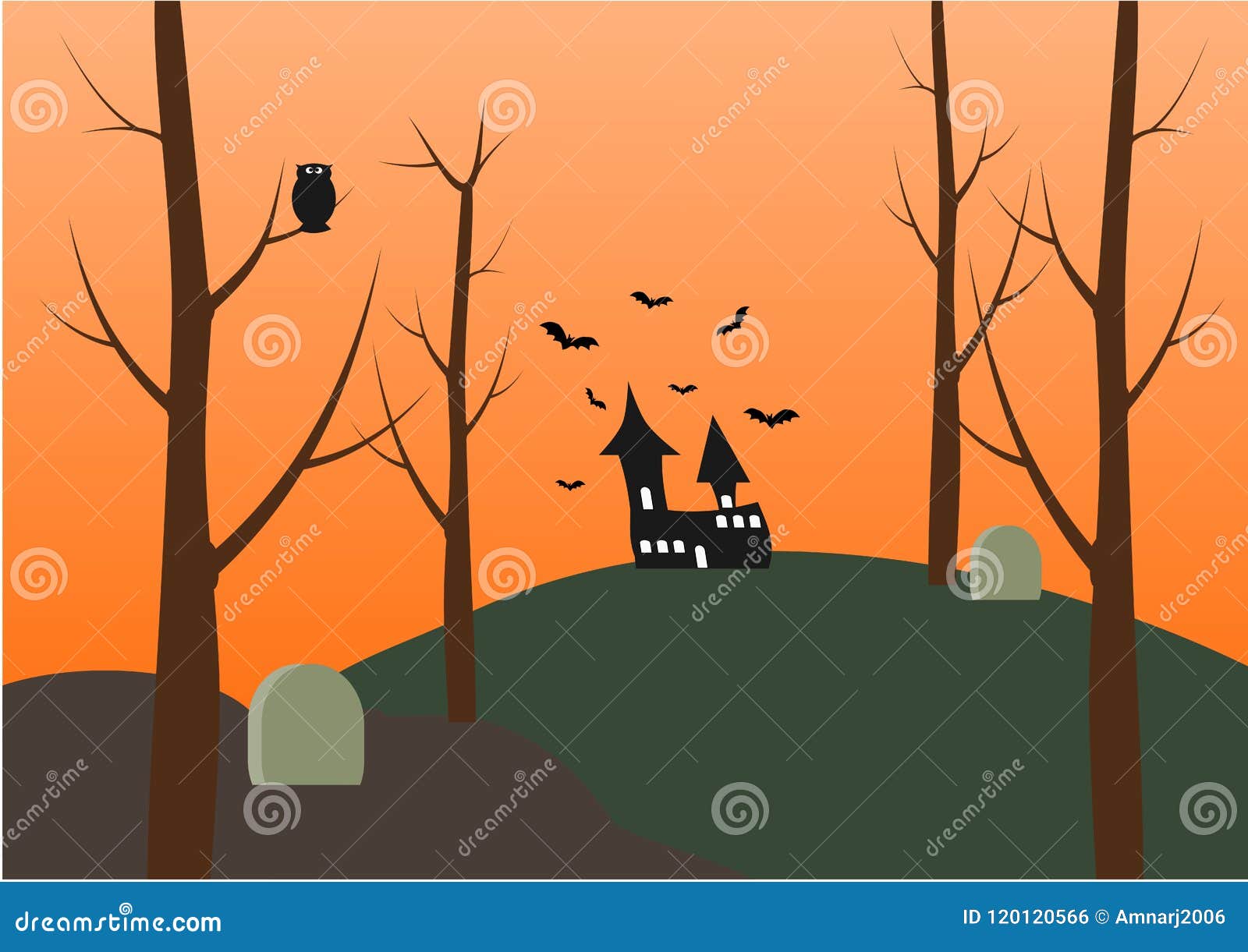 Halloween Set for Design.Illustration Stock Illustration - Illustration ...