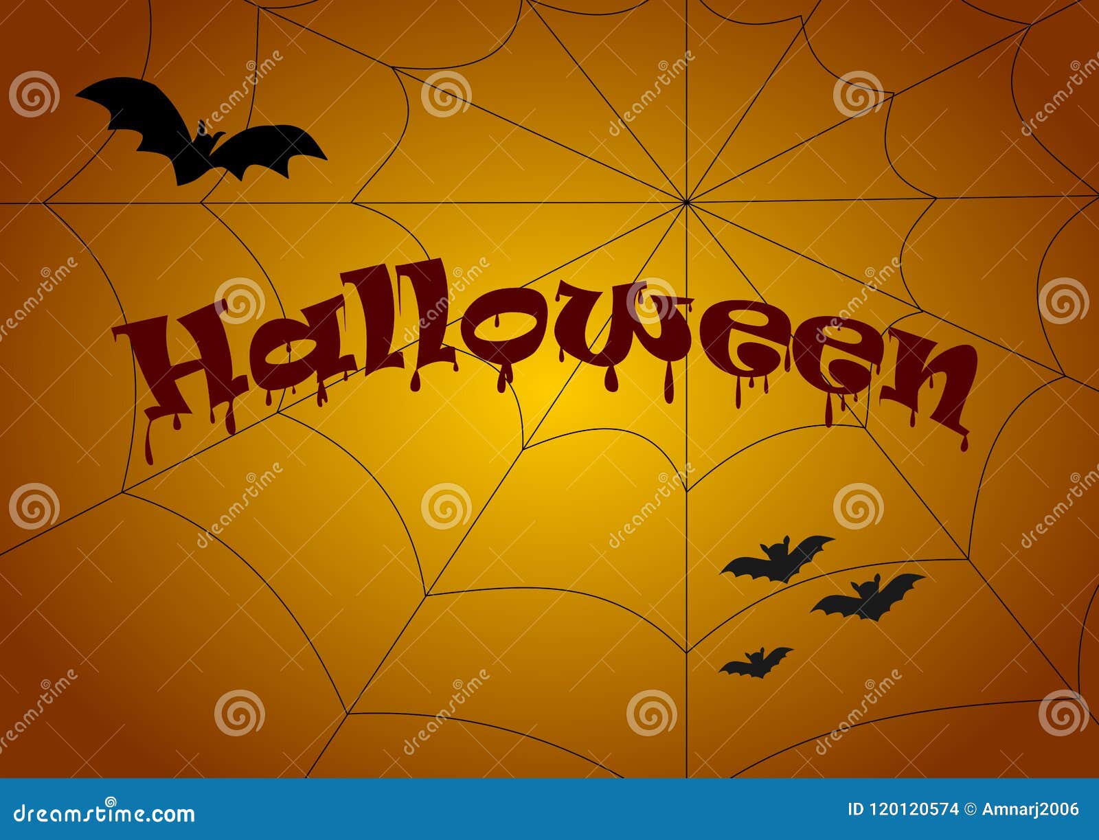 Halloween Set for Design.Illustration Stock Vector - Illustration of ...