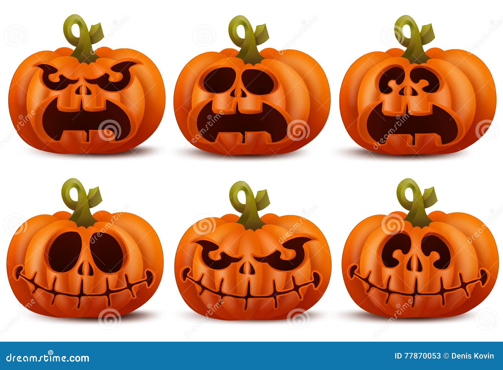 SMILEY PUMPKIN SHRINK 04 Cartoon Vector | CartoonDealer.com #197988601