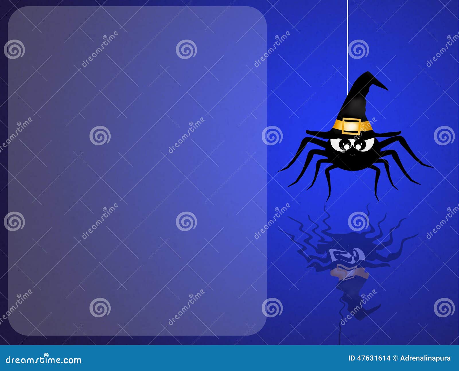 Halloween spider stock illustration. Illustration of october - 47631614