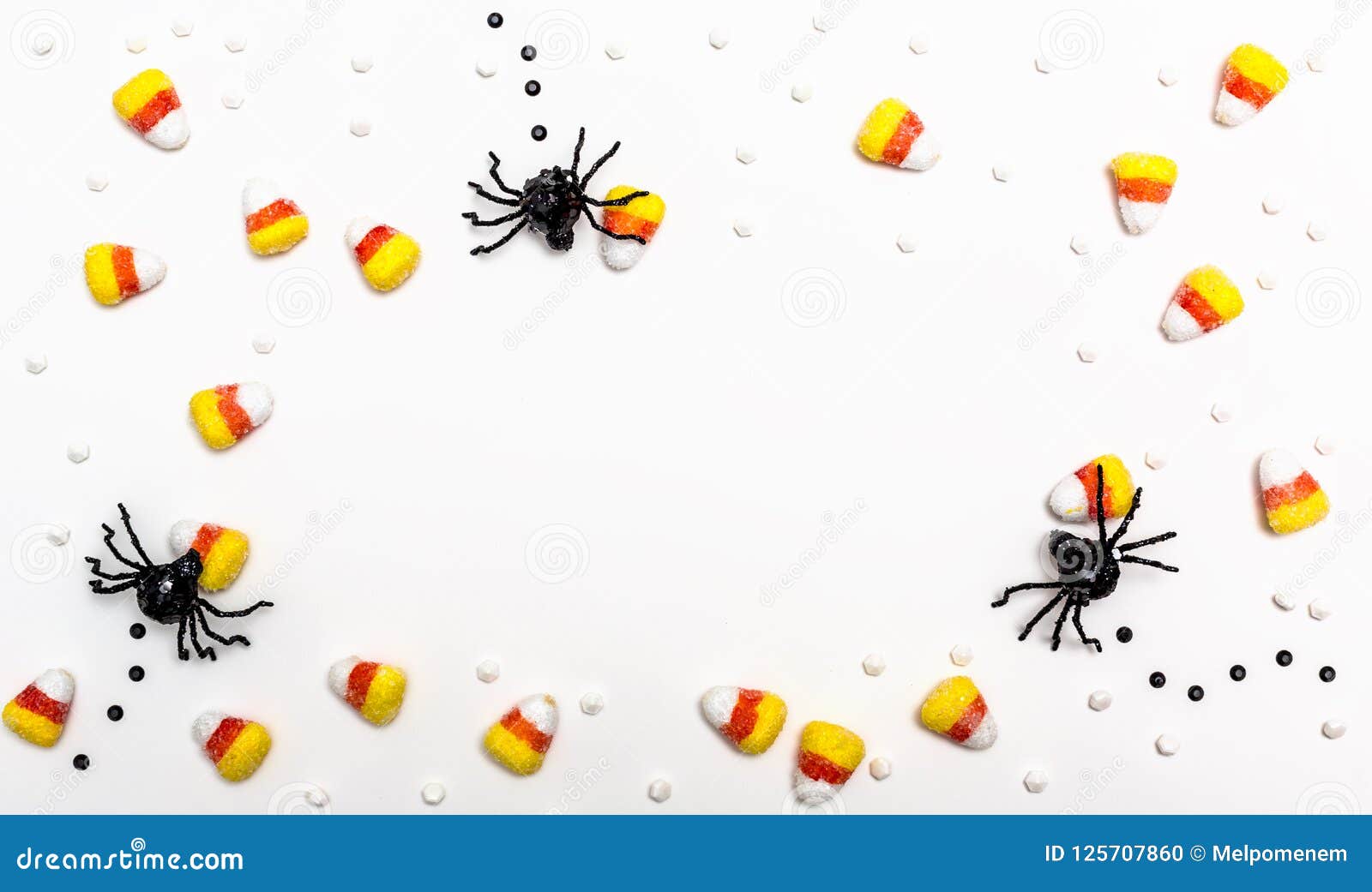 Halloween Spiders Overhead View Stock Photo - Image of overhead ...
