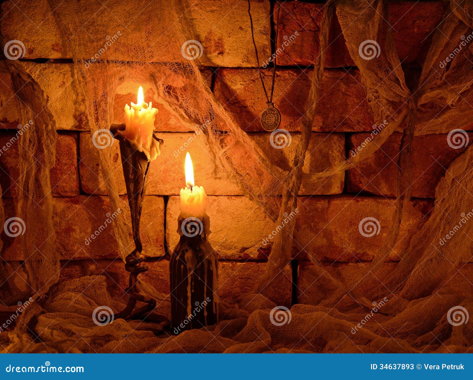 Halloween still life stock image. Image of horror, frightening - 34637893