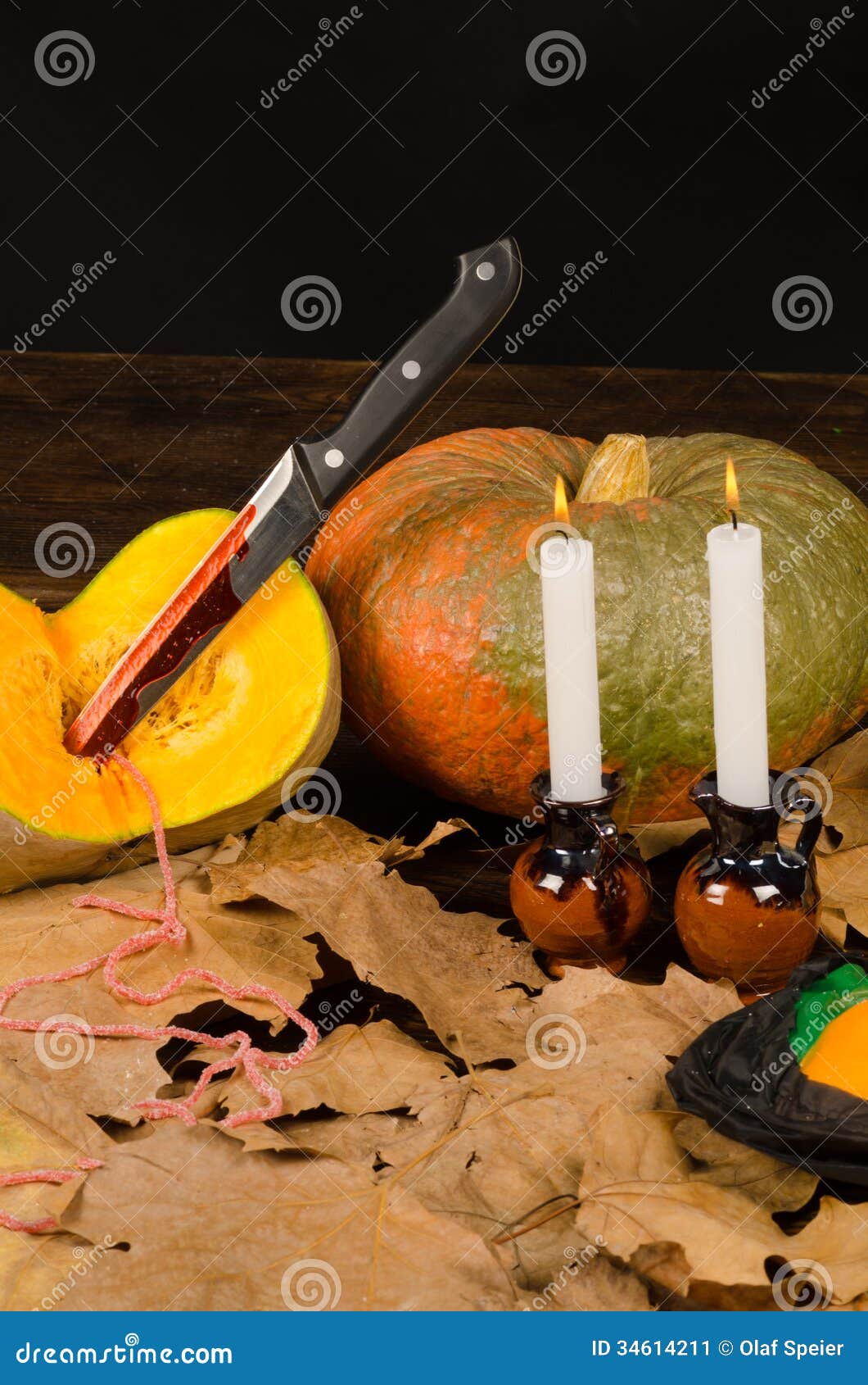 Halloween still life stock image. Image of vertical, murder - 34614211
