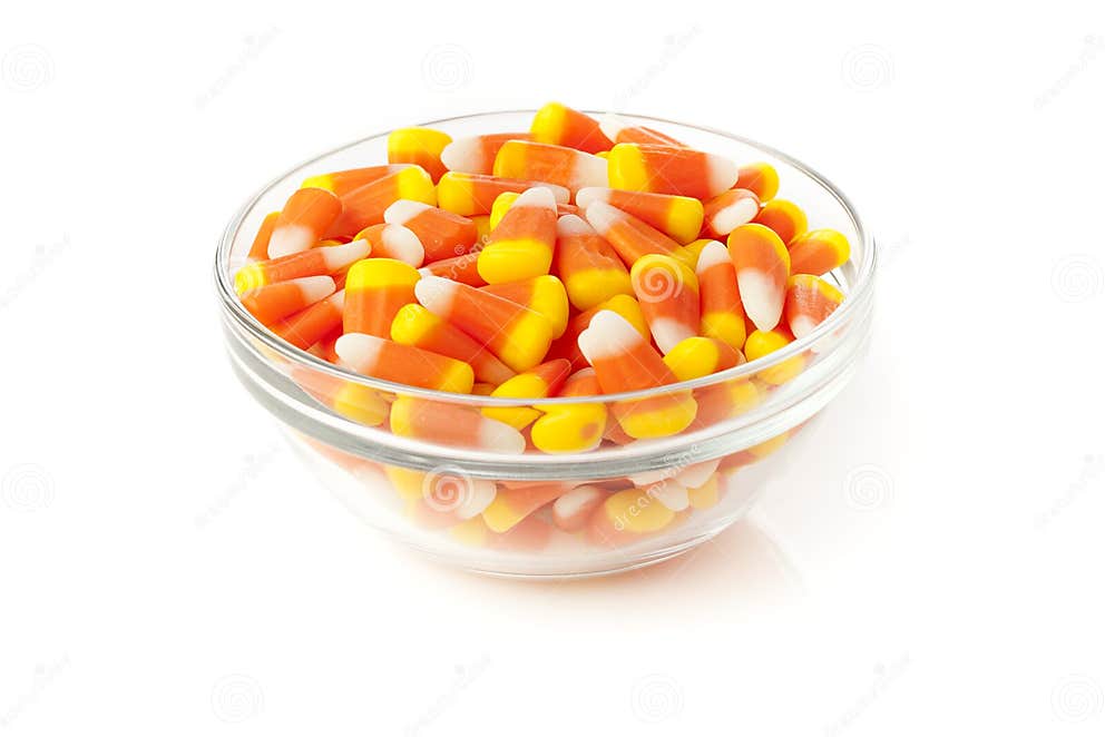 Halloween Striped Candy Corn Stock Photo - Image of white, halloween ...