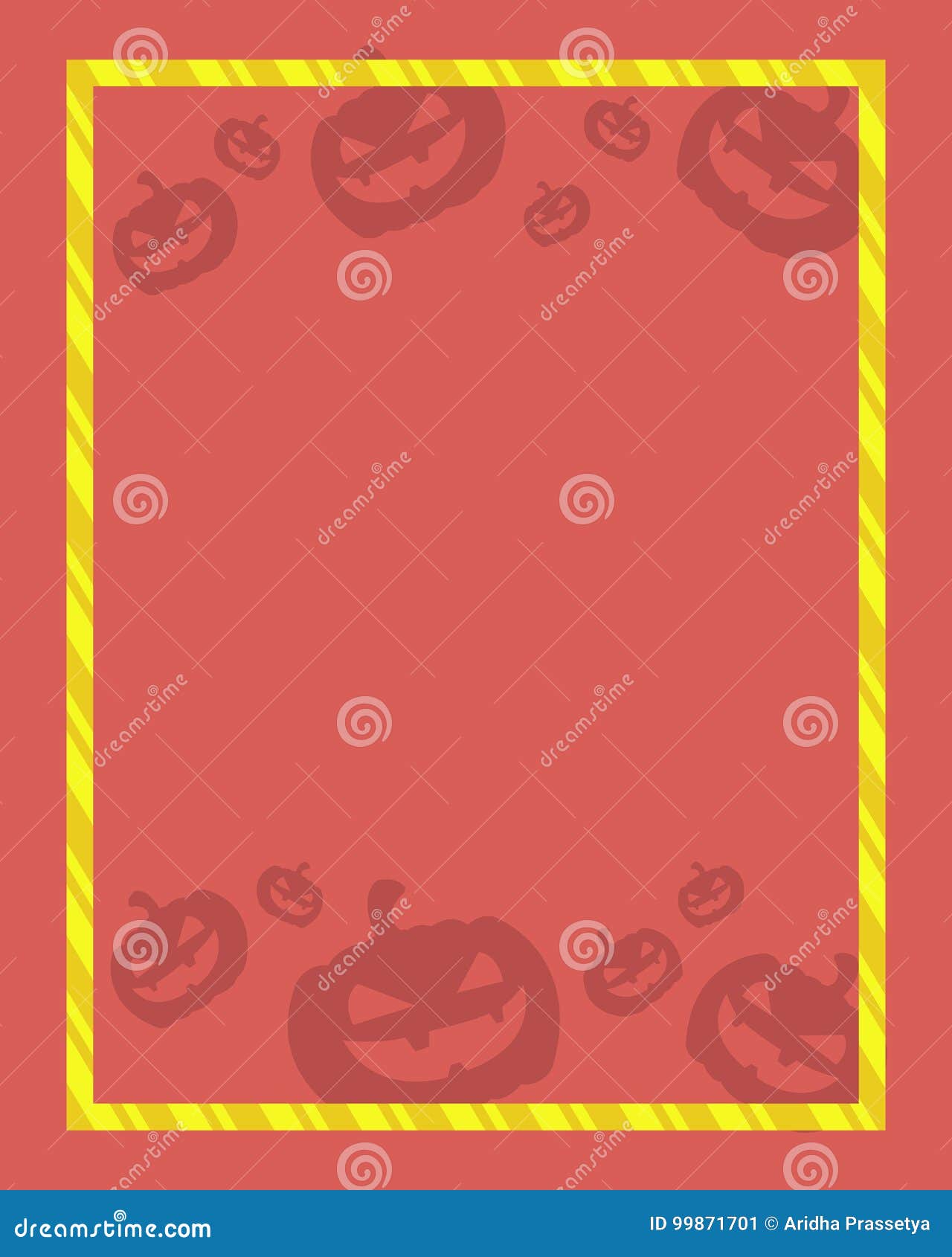 Halloween Theme for Frame Collection Stock Vector - Illustration of ...