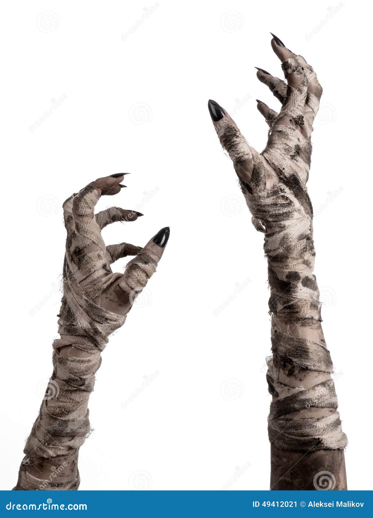 Halloween Theme: Bloody Hand Holding A Big Old Bloody Scissors On A ...