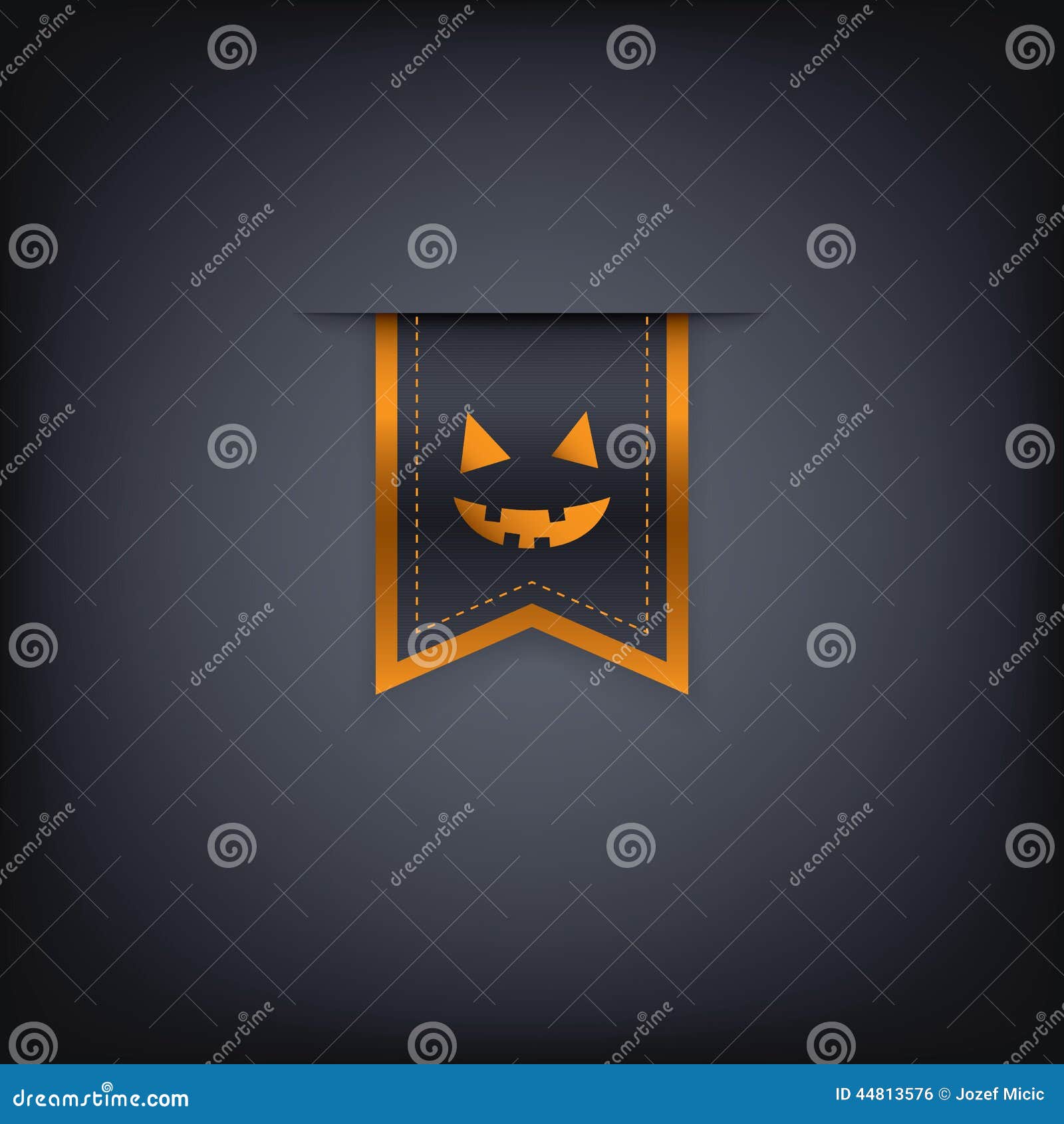 Halloween Vertical Banners With Creepy Monster Mouth. Cartoon Vector ...