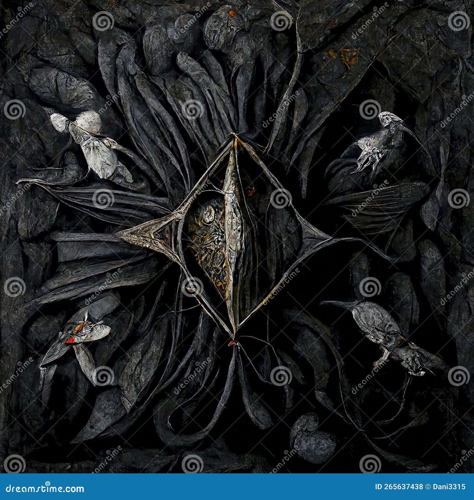 Halloween Vintage Background. Occult, Esoteric, Divination and Wicca ...