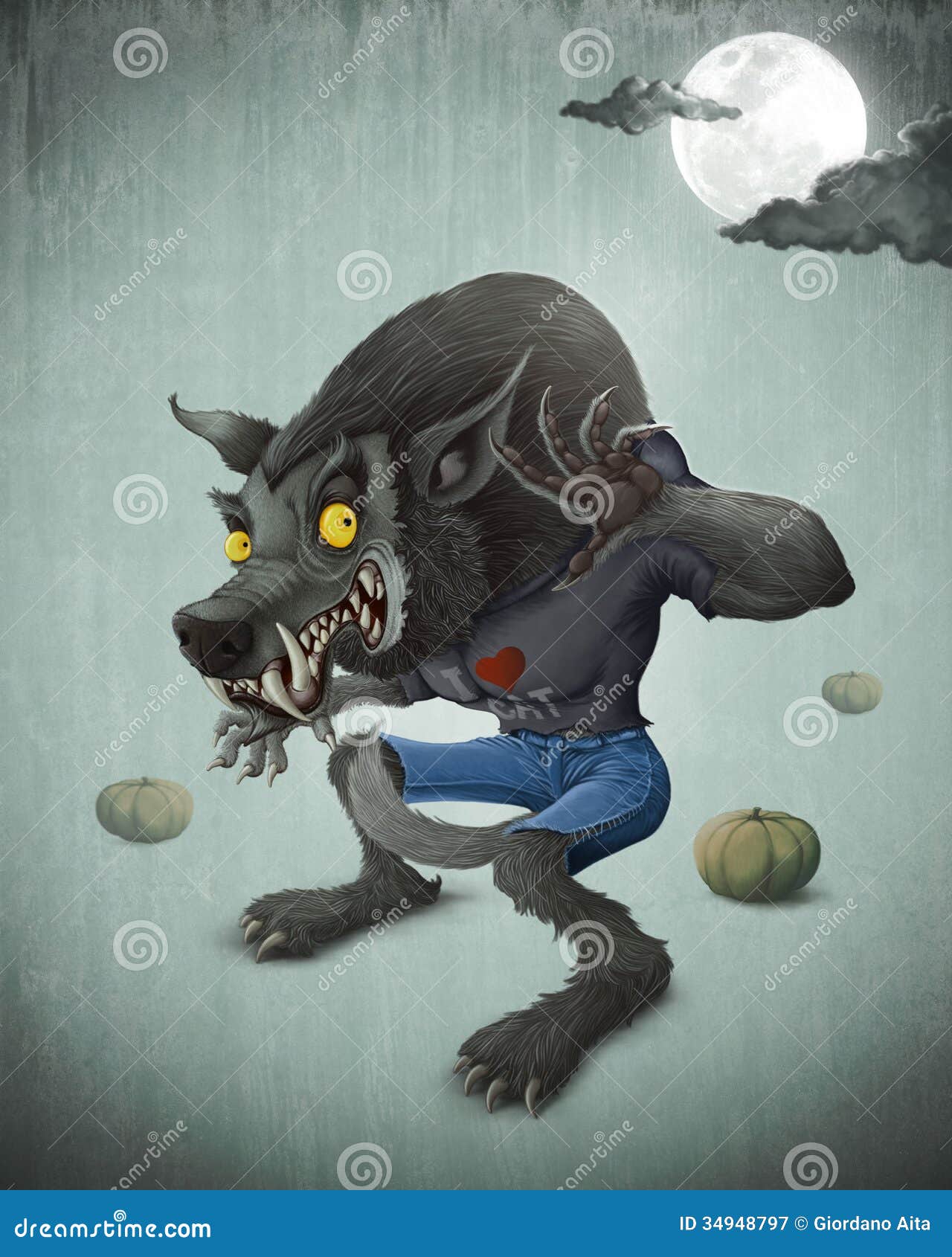 Wolfman Cartoons, Illustrations & Vector Stock Images - 1021 Pictures ...