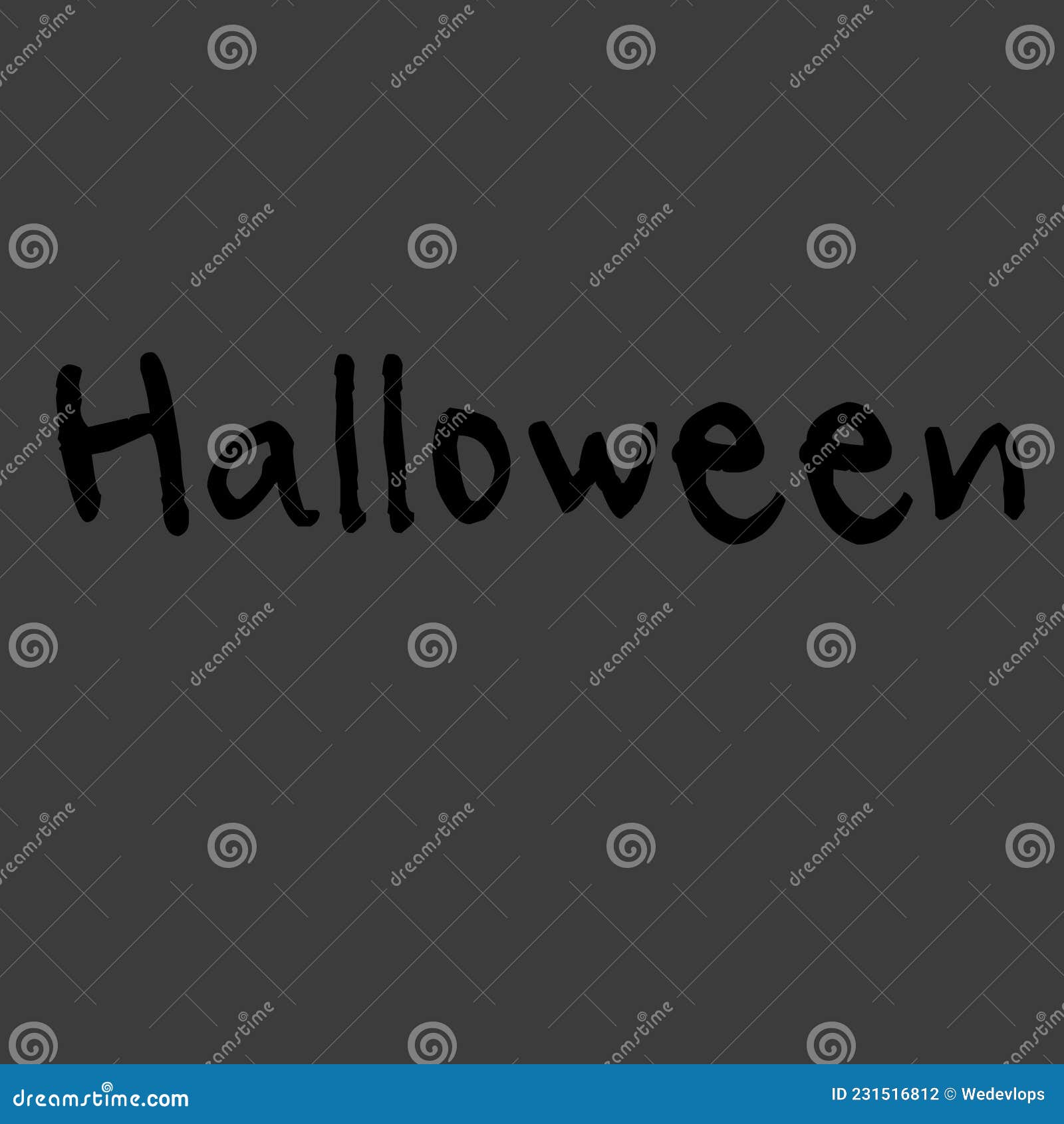 Halloween word font stock photo. Illustration of diagram - 231516812
