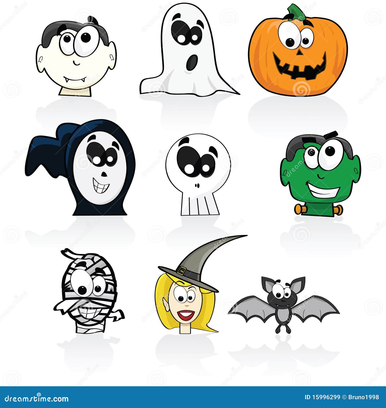 Halloween-Zeichen vektor abbildung. Illustration von geist - 15996299