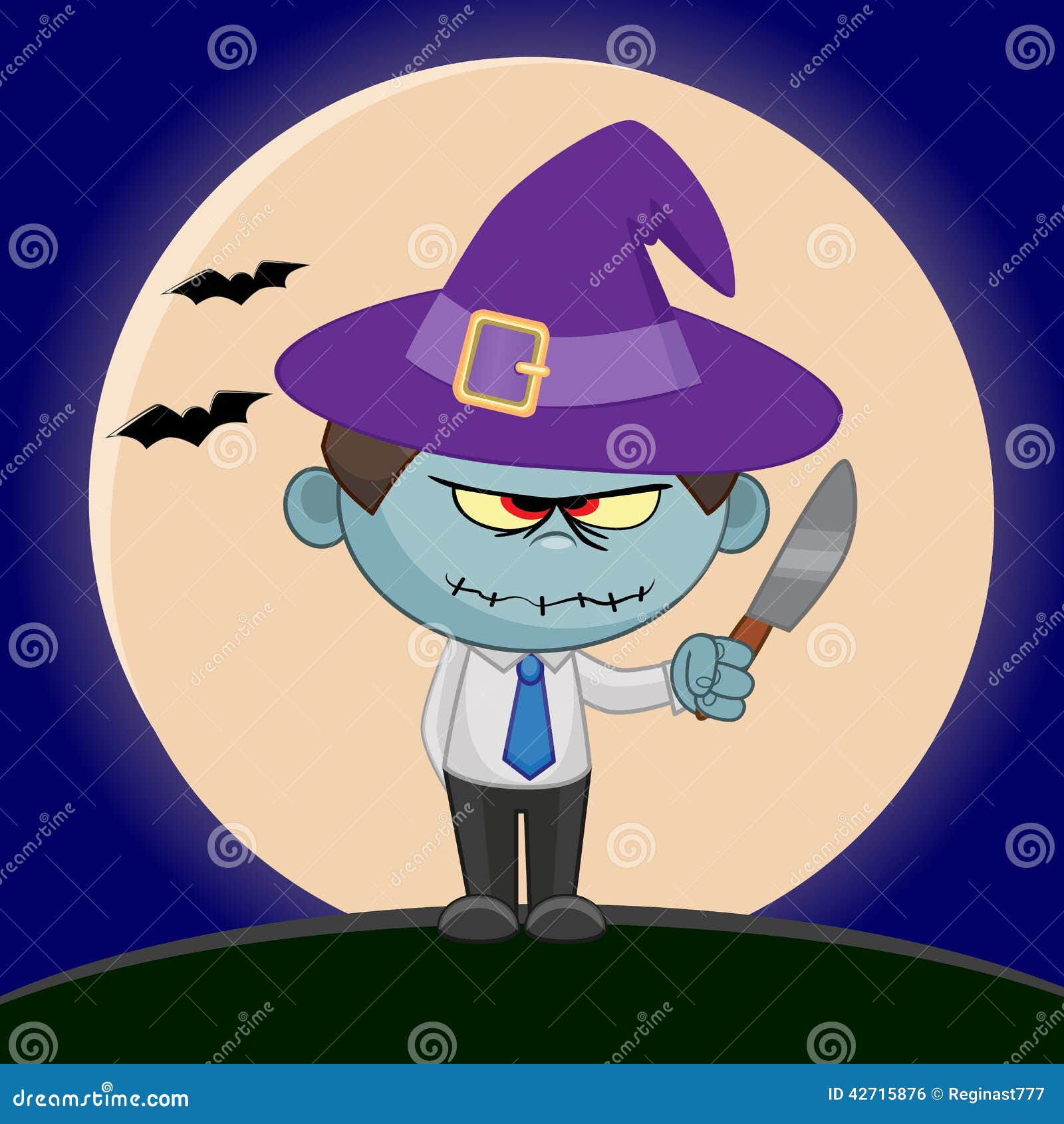 Halloween stock vector. Illustration of domestic, manager - 42715876