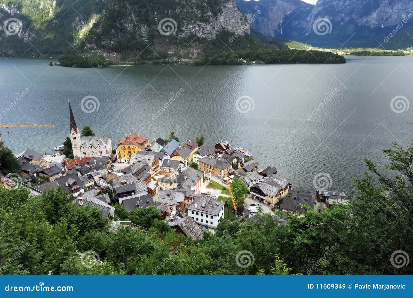 Hallstatt stock image. Image of history, tourism, alps - 11609349