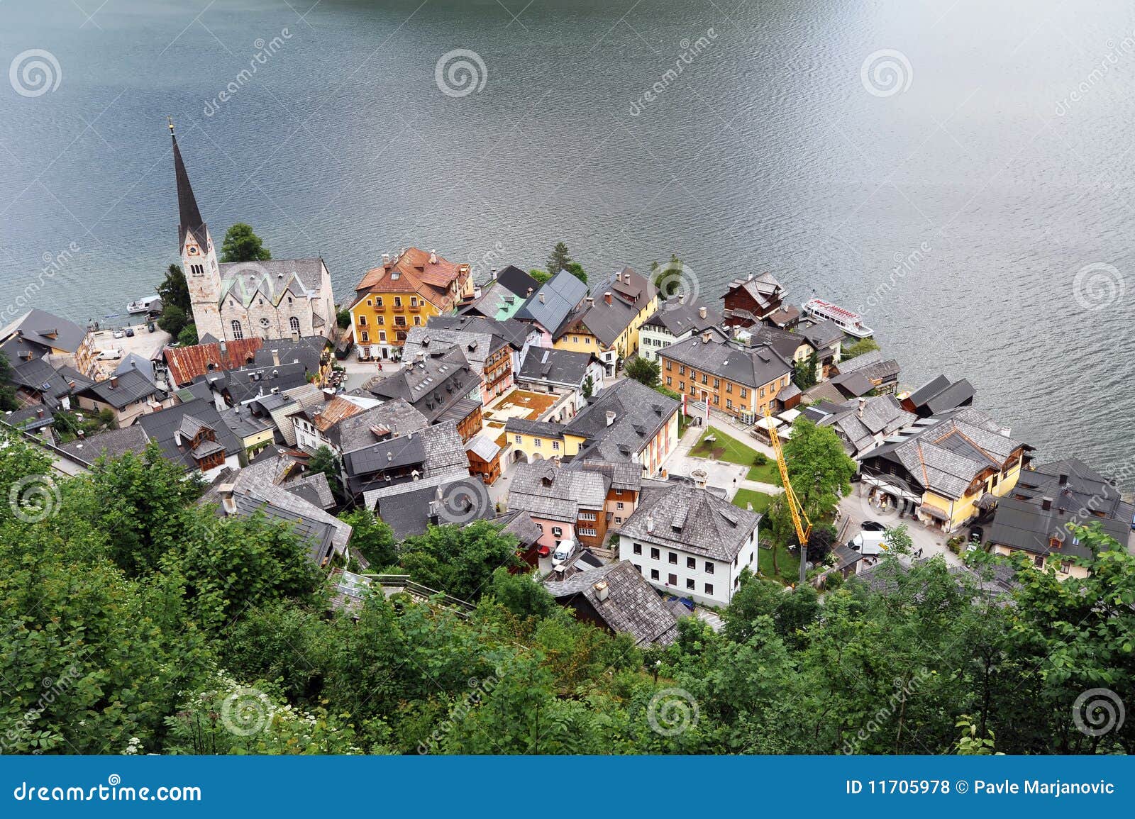 Hallstatt stock photo. Image of lakeside, tourism, alps - 11705978