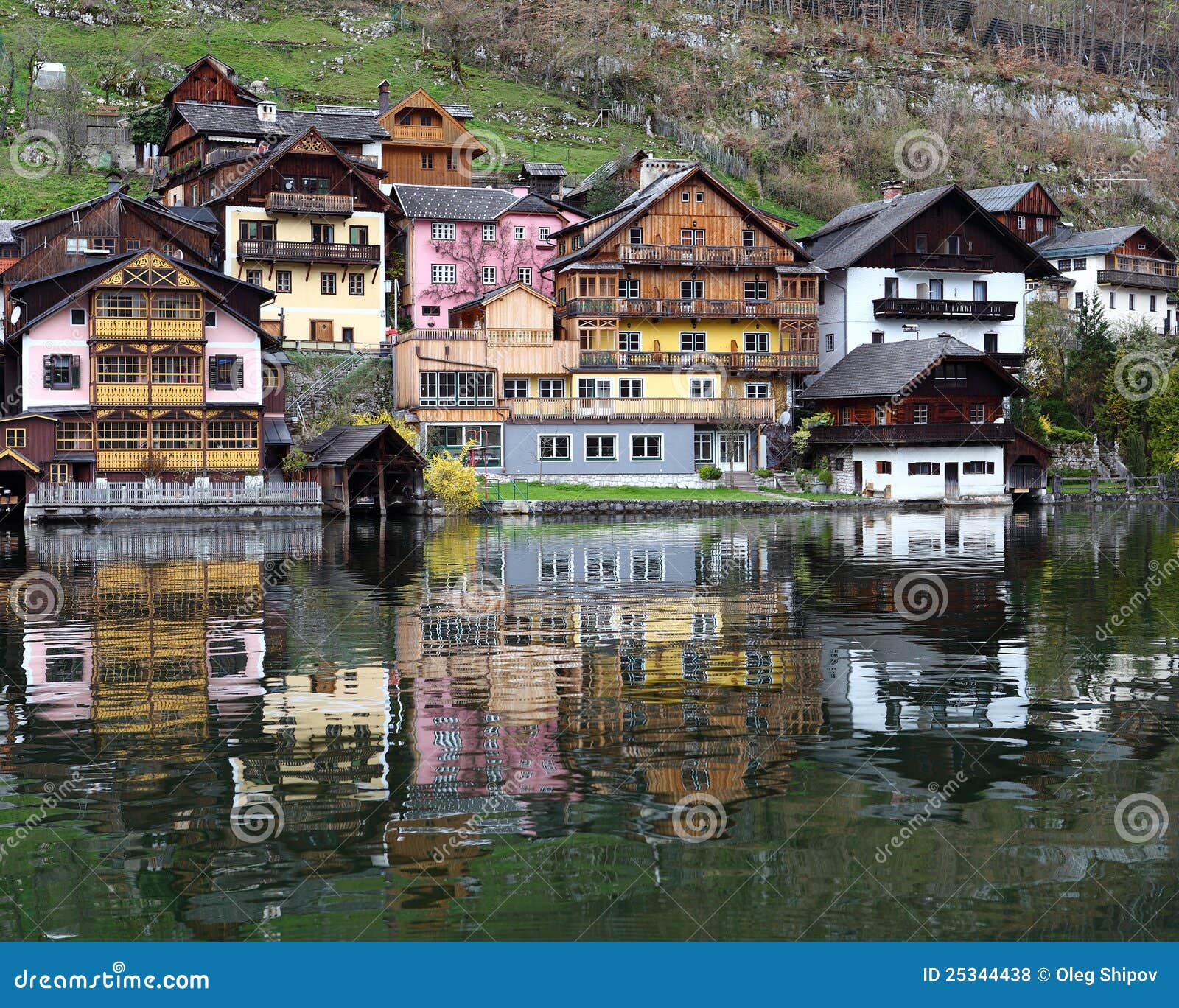 Hallstatt stock photo. Image of europe, austria, spring - 25344438