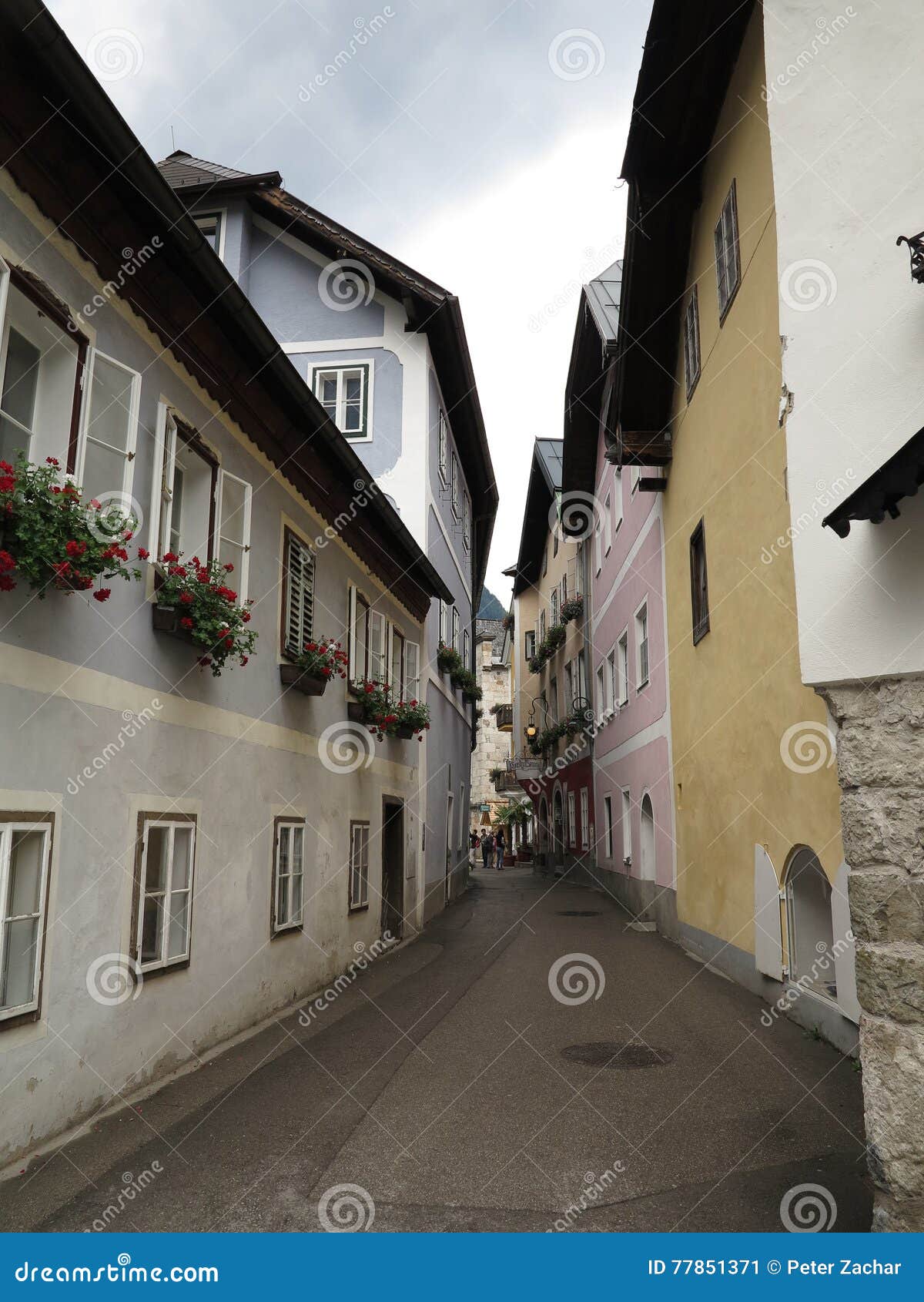 Hallstatt, Austria stock image. Image of building, metro - 77851371