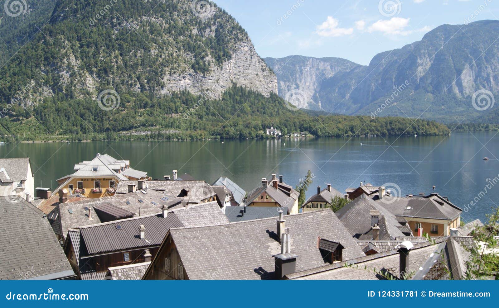 Hallstatt stock image. Image of houses, hallstatt, nature - 124331781