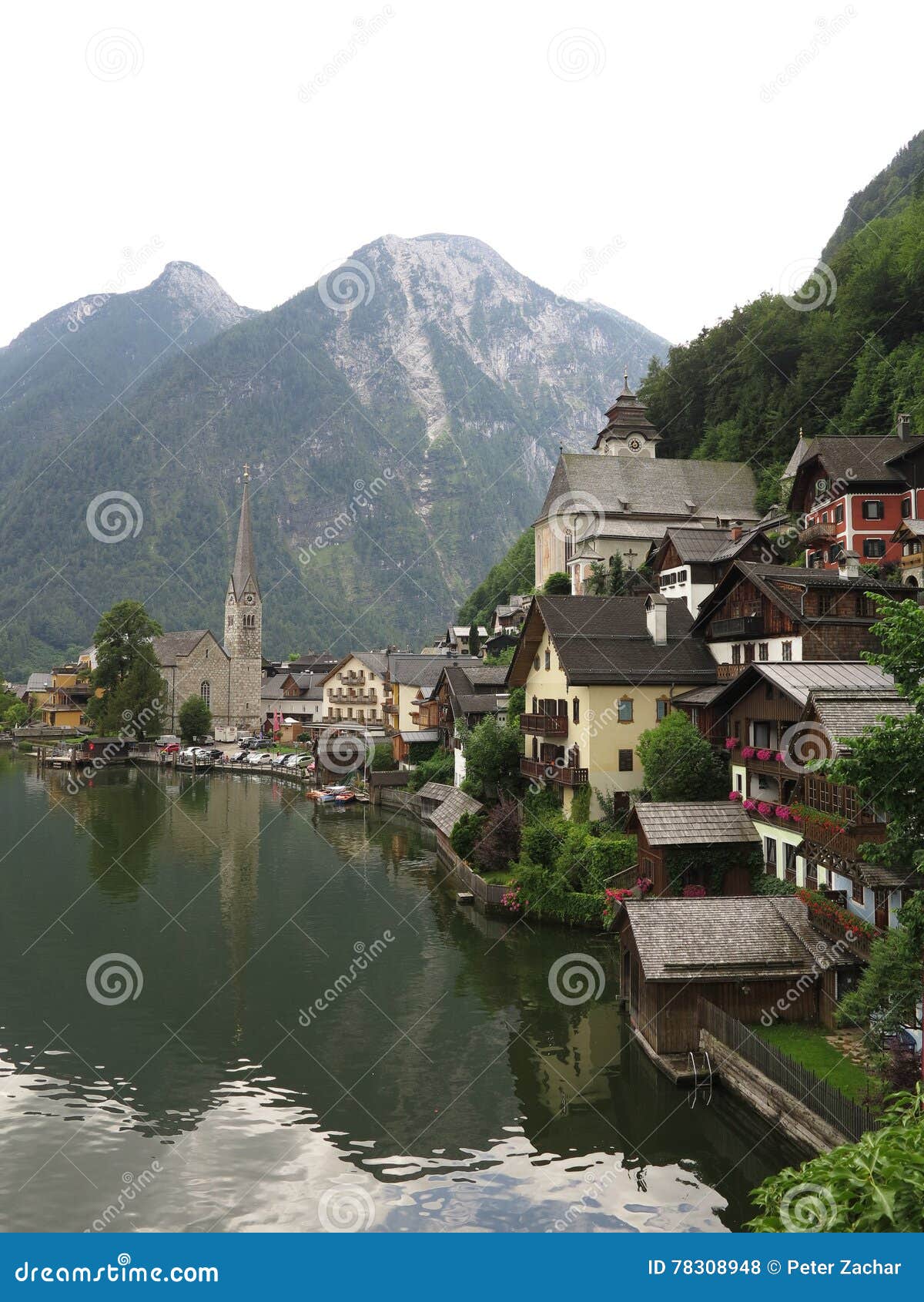 Hallstatt, Austria stock photo. Image of buildings, historical - 78308948