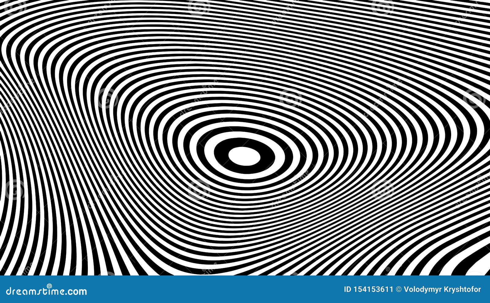 Hallucination. Optical Illusion. Twisted Illustration. Abstract ...
