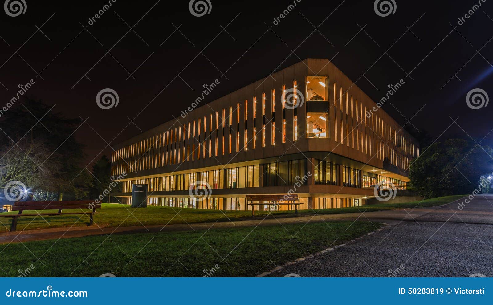 Hallward library editorial stock image. Image of nottingham - 50283819