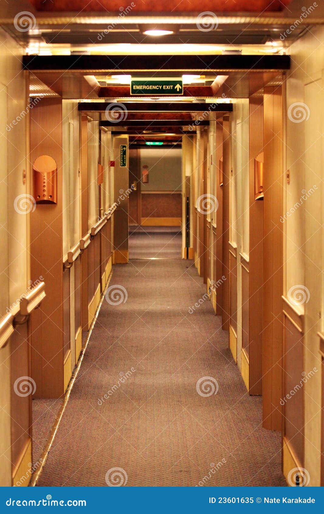 Hallway stock image. Image of huge, large, hallway, wall - 23601635