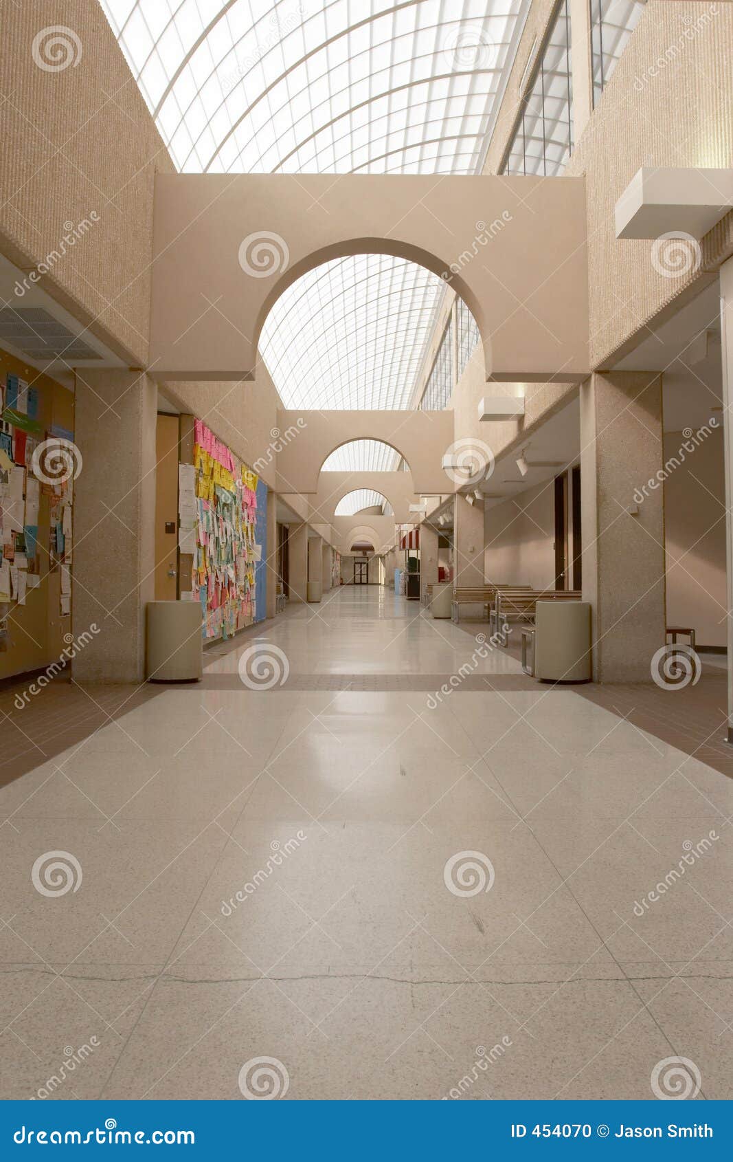 Hallway stock photo. Image of arch, architecture, roof - 454070