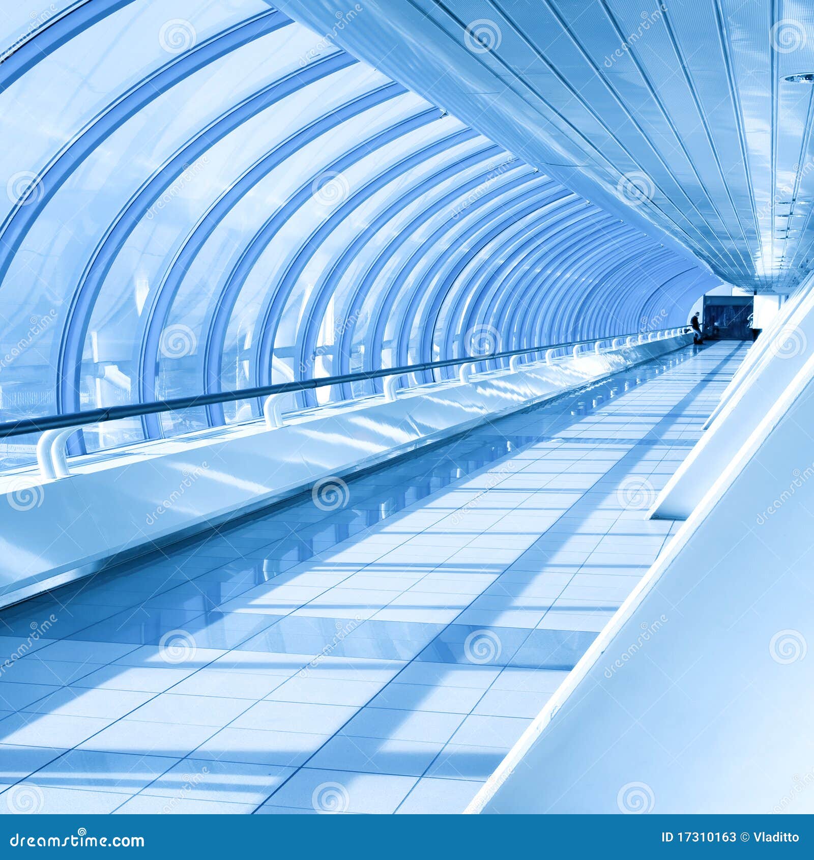 Hallway in airport stock image. Image of climb, hallway - 17310163