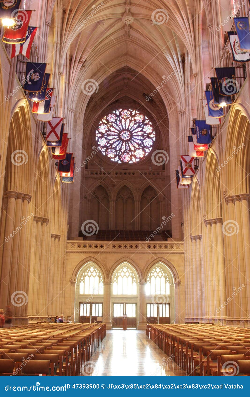 Hallway of a cathedral editorial image. Image of illuminated - 47393900