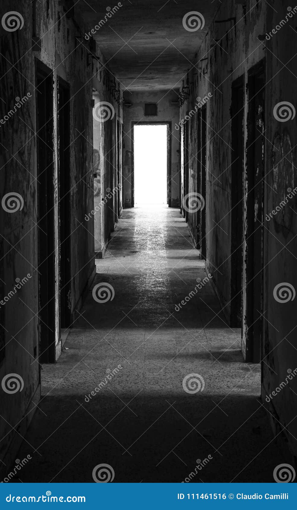 Horror hotel stock photo. Image of creepy, hotel, american - 111461516