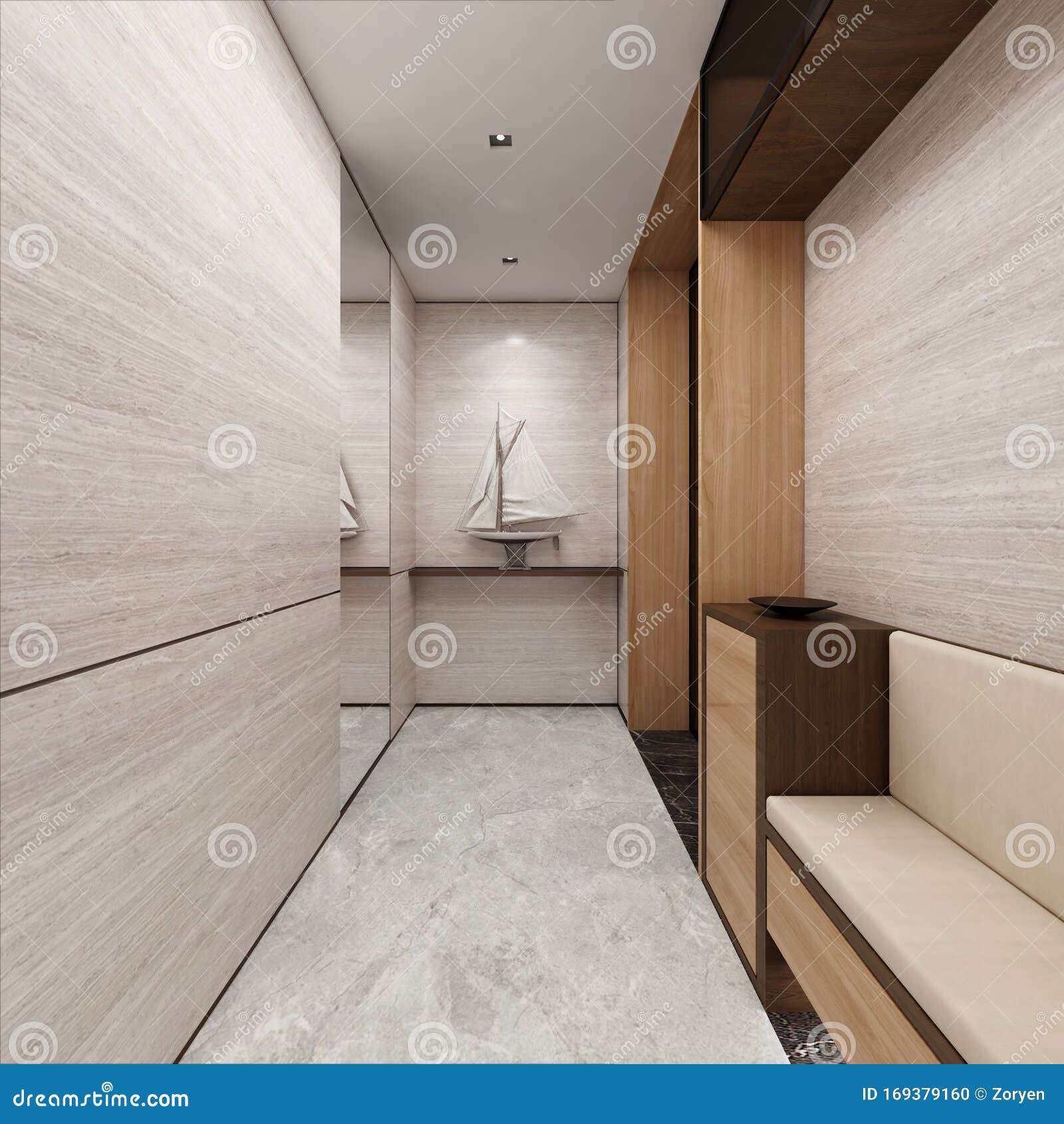 Hallway Seating Stock Photo | CartoonDealer.com #169379286