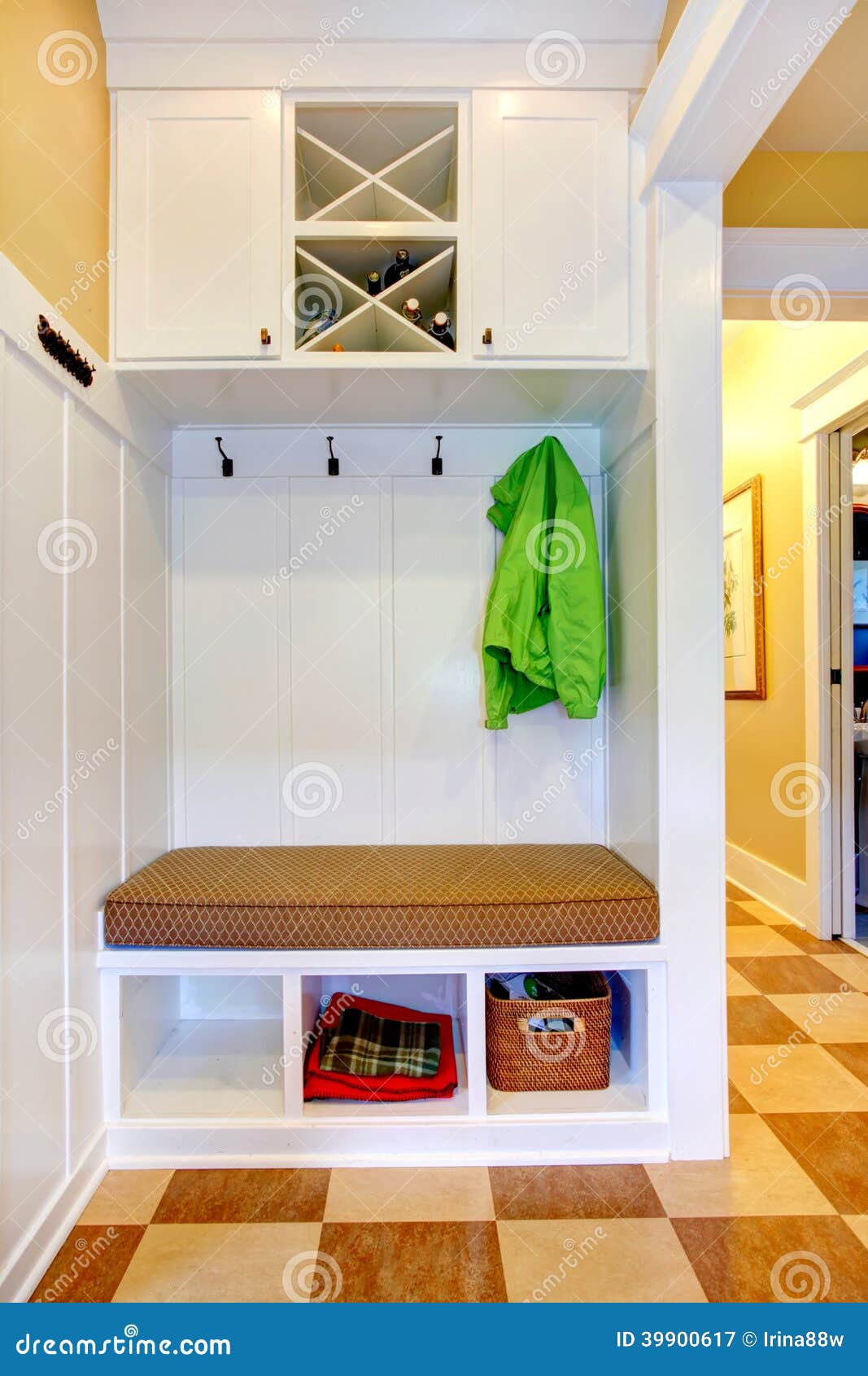 Hallway Storage Cabinet Royalty-Free Stock Photography | CartoonDealer ...