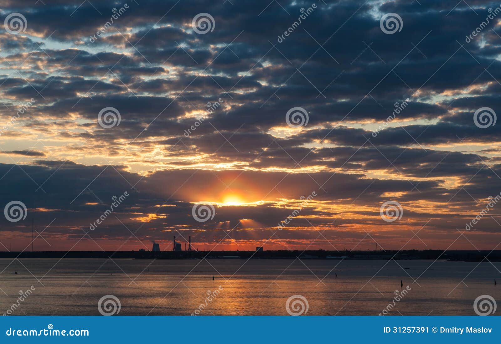 Halo over the bay stock image. Image of outdoors, bright - 31257391