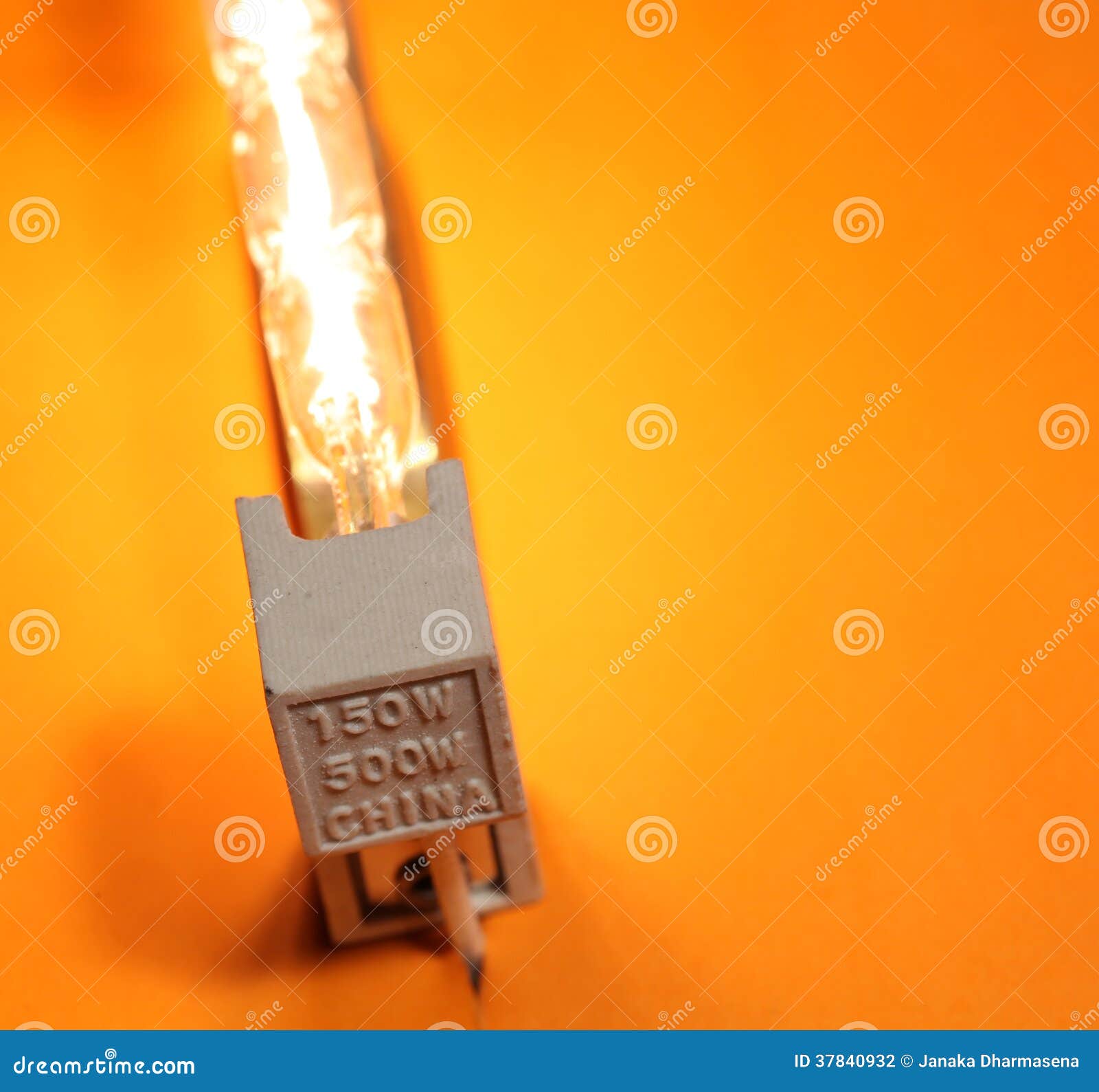 Halogen Bulb stock photo. Image of intelligence, light - 37840932