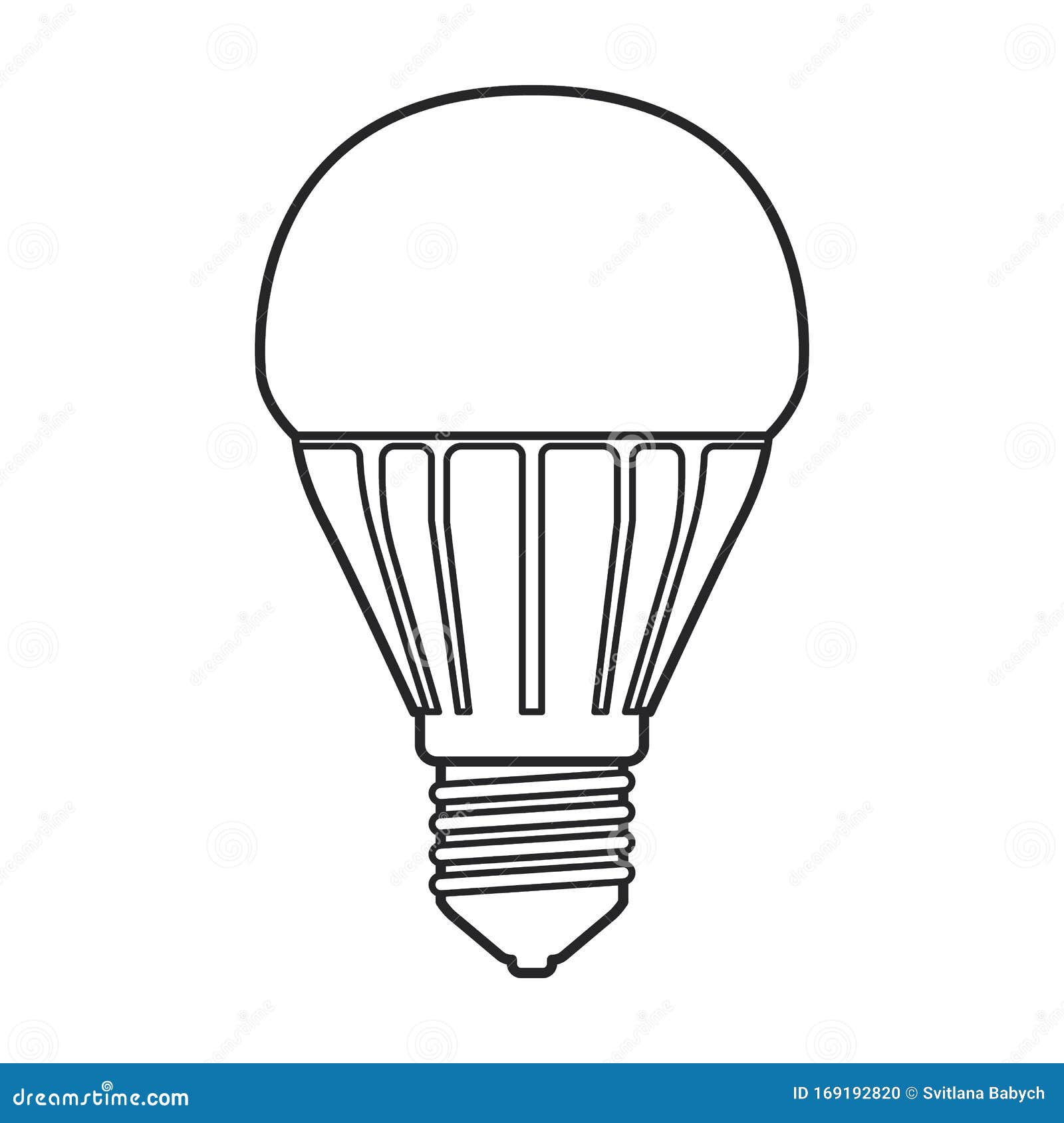 The Halogen Bulb Icon. Lamp And Bulb, Lightbulb Symbol.UI. Web. Logo ...