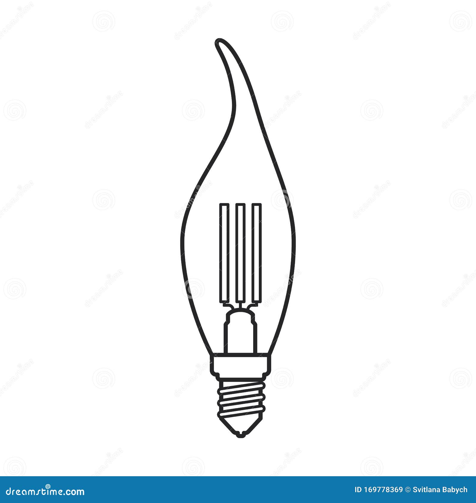 The Halogen Bulb Icon. Lamp And Bulb, Lightbulb Symbol.UI. Web. Logo ...