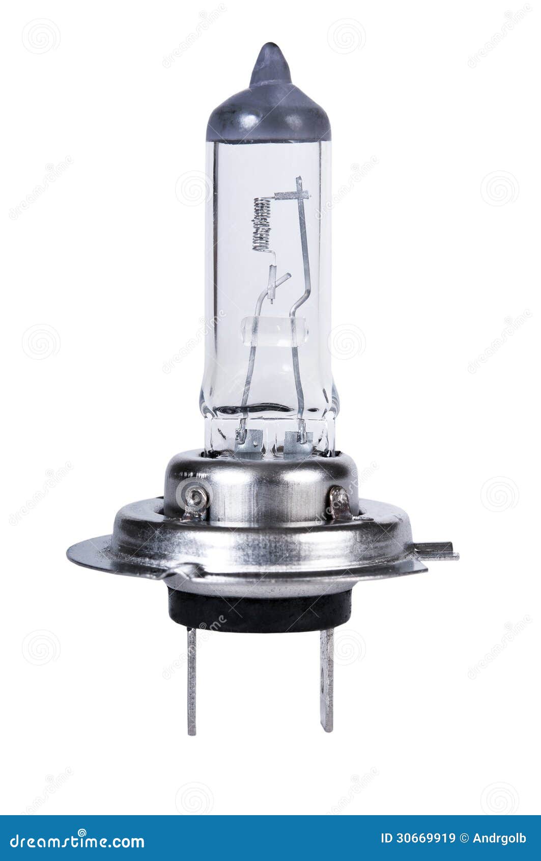 Halogen car bulb stock image. Image of reflector, lamp - 30669919