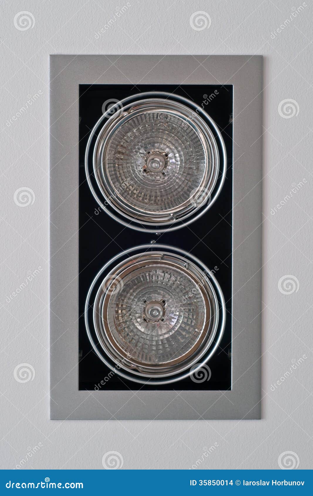 Halogen ceiling light stock photo. Image of closeup, ideas - 35850014