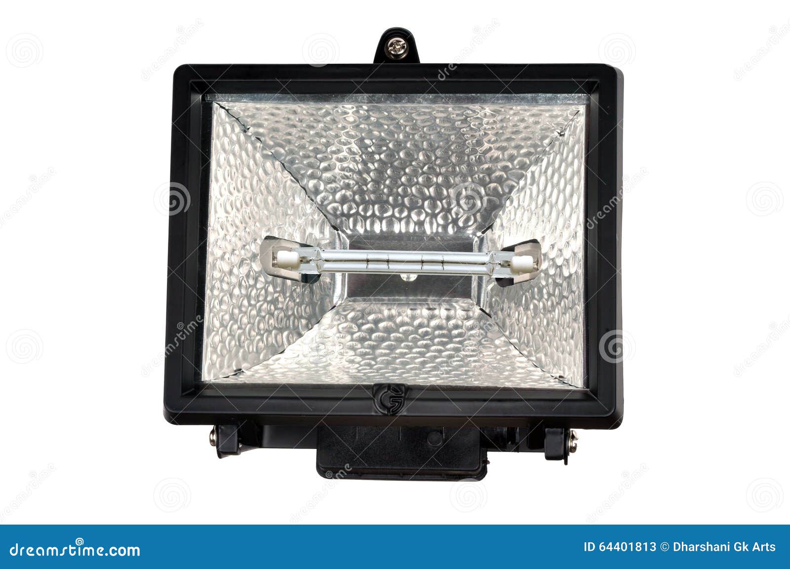 Halogen flood light stock image. Image of energy, illumination - 64401813