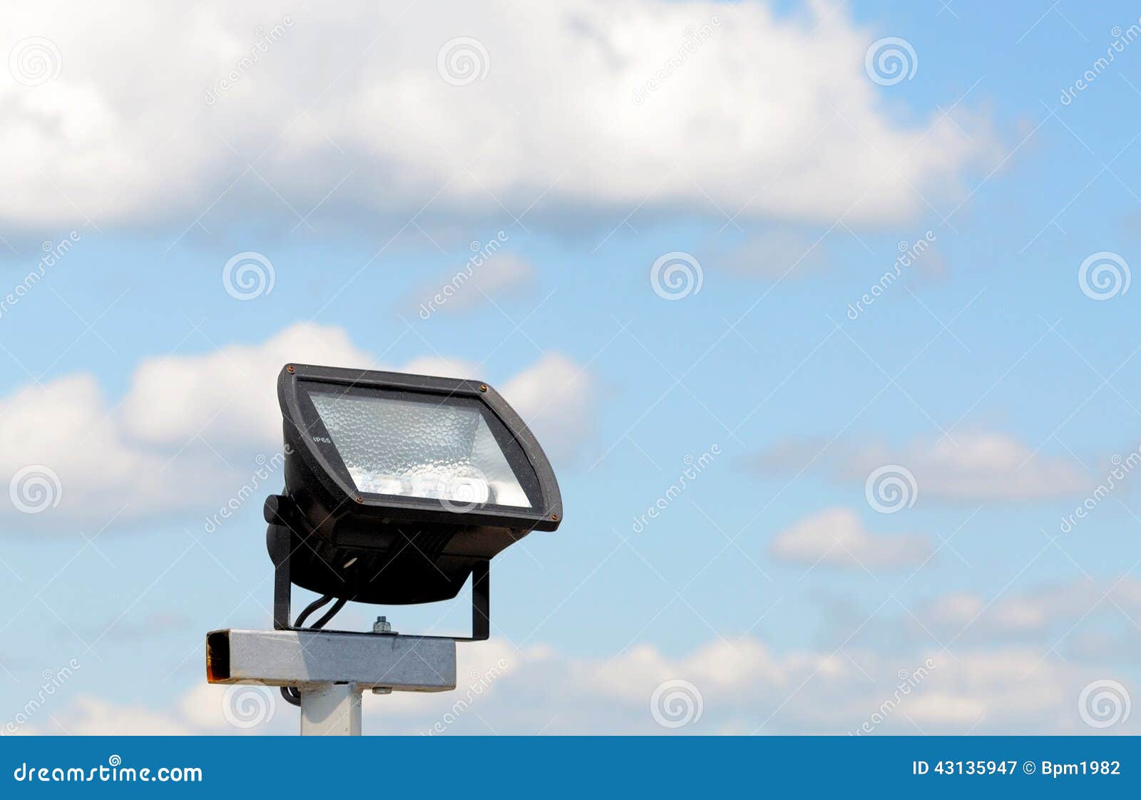 Halogen lamp. stock image. Image of black, streetlamp - 43135947