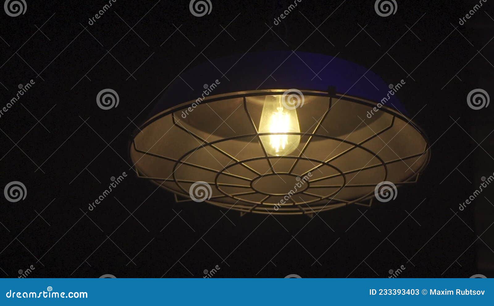 Halogen Lamp on the Ceiling in the Loft Stock Video - Video of indoor ...