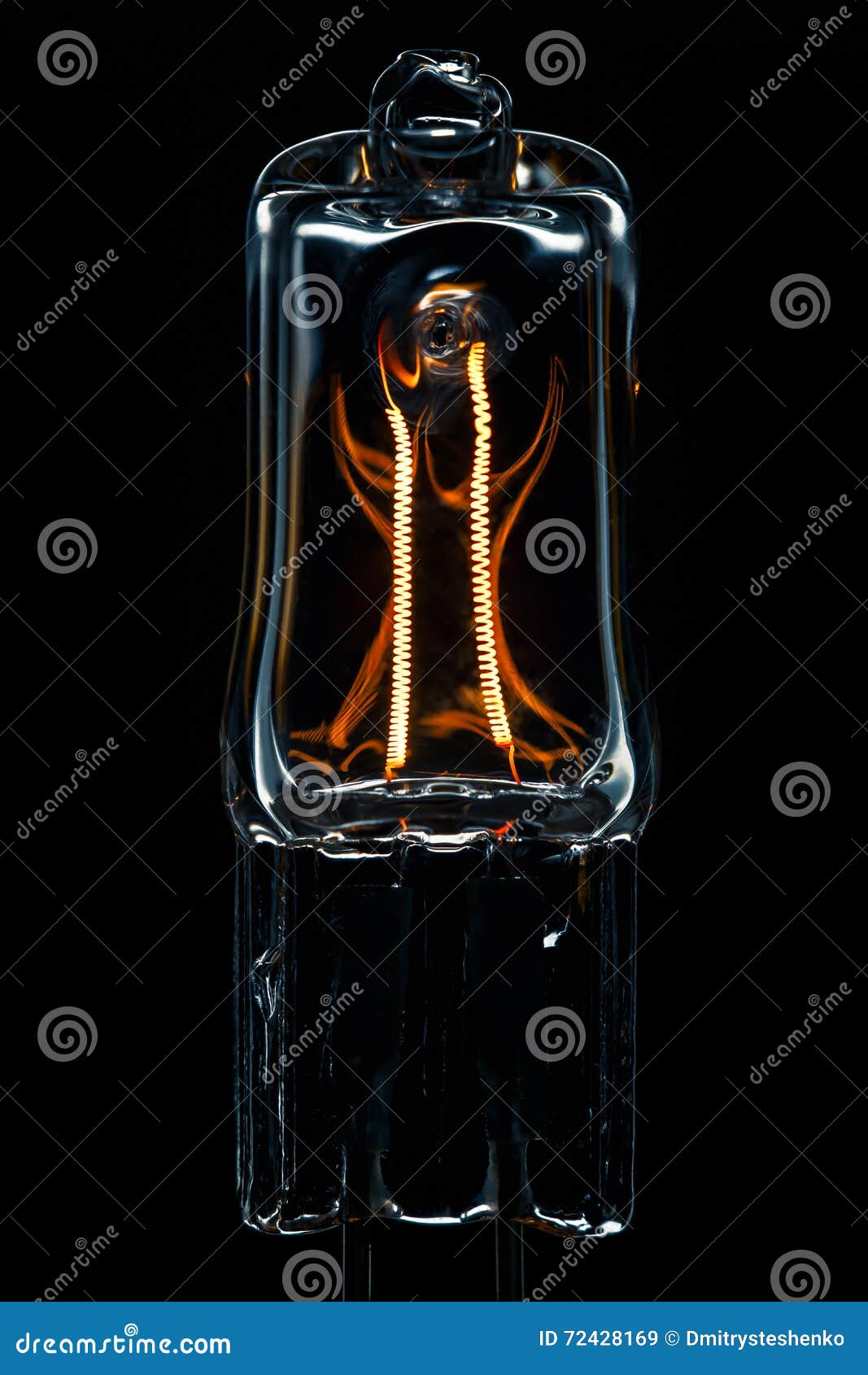 Halogen lamp powered stock image. Image of engineering - 72428169