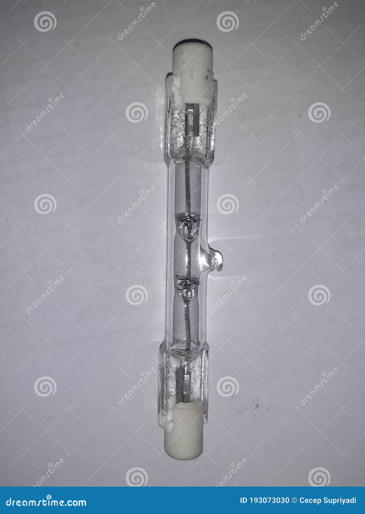 Halogen lamp 500 watt 220v stock photo. Image of lamp - 193073030