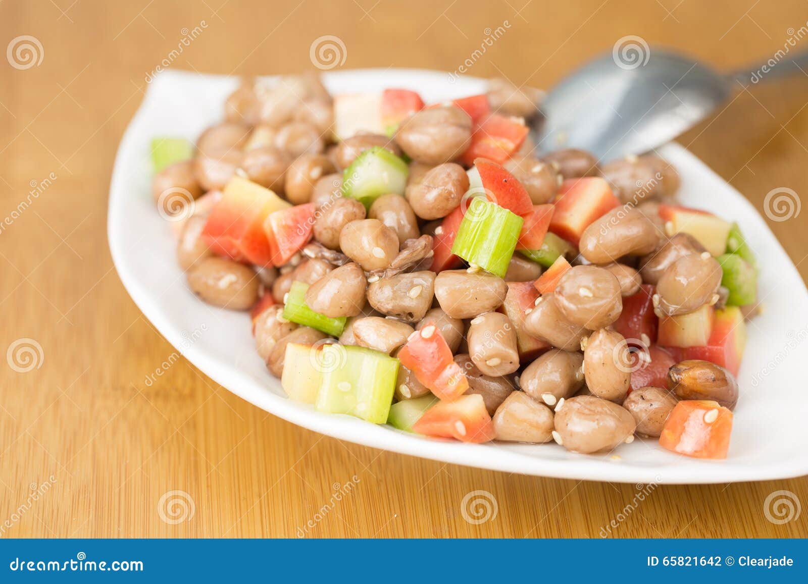 Halogen peanuts,China dish stock photo. Image of dish - 65821642