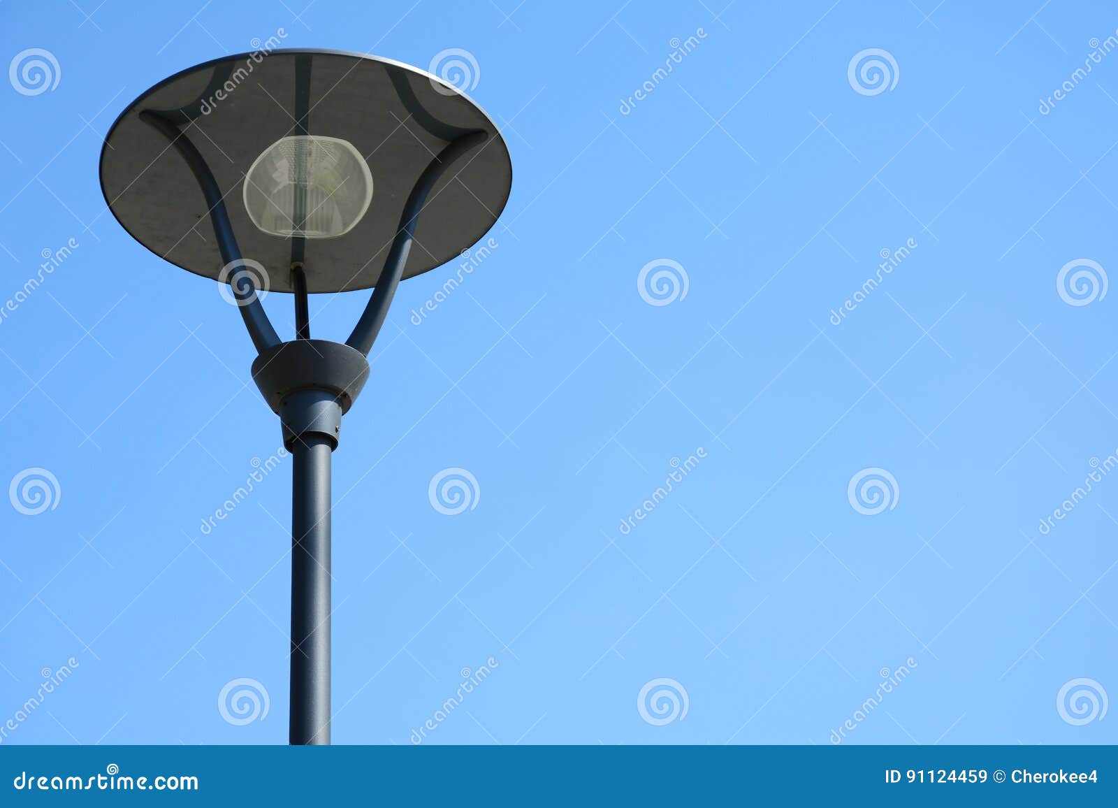 Halogen Spotlight on a Blue Sky Background Stock Image - Image of ...