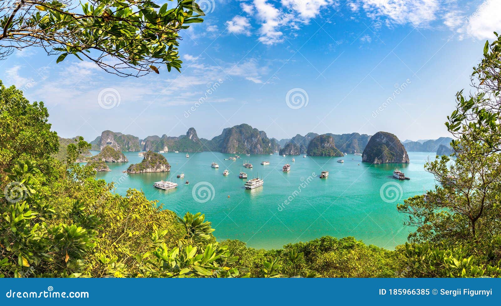 Halon bay, Vietnam stock image. Image of vietnam, unesco - 185966385